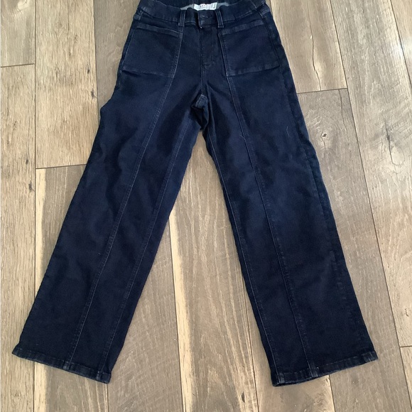 Denim&Co | Pants & Jumpsuits | Denimco Midnight Blue Wide Leg Jeans ...